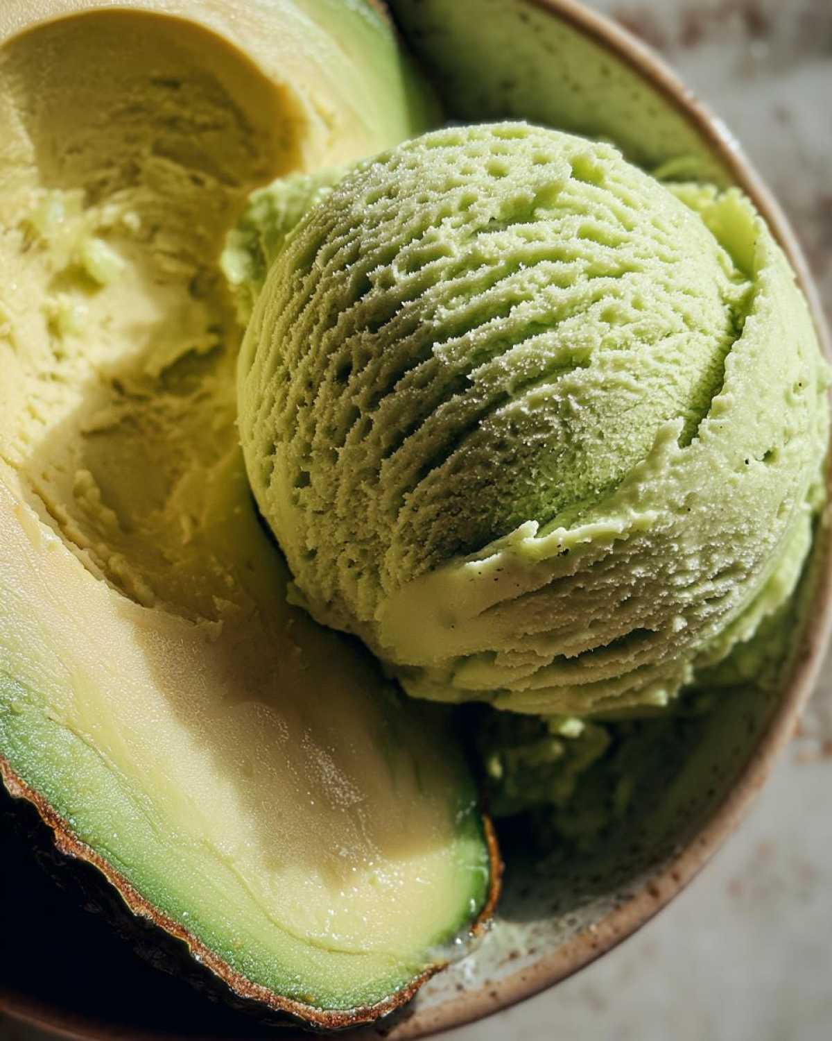 Surprising Avocado Ice Cream in just 4 hours! - Forkful Heaven