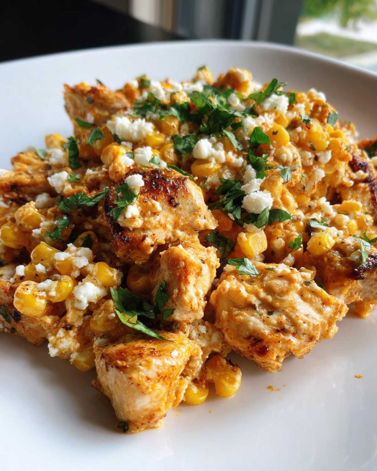 Amazing Mexican Street Corn Chicken in 30 Min: A Joyful Meal - Forkful ...