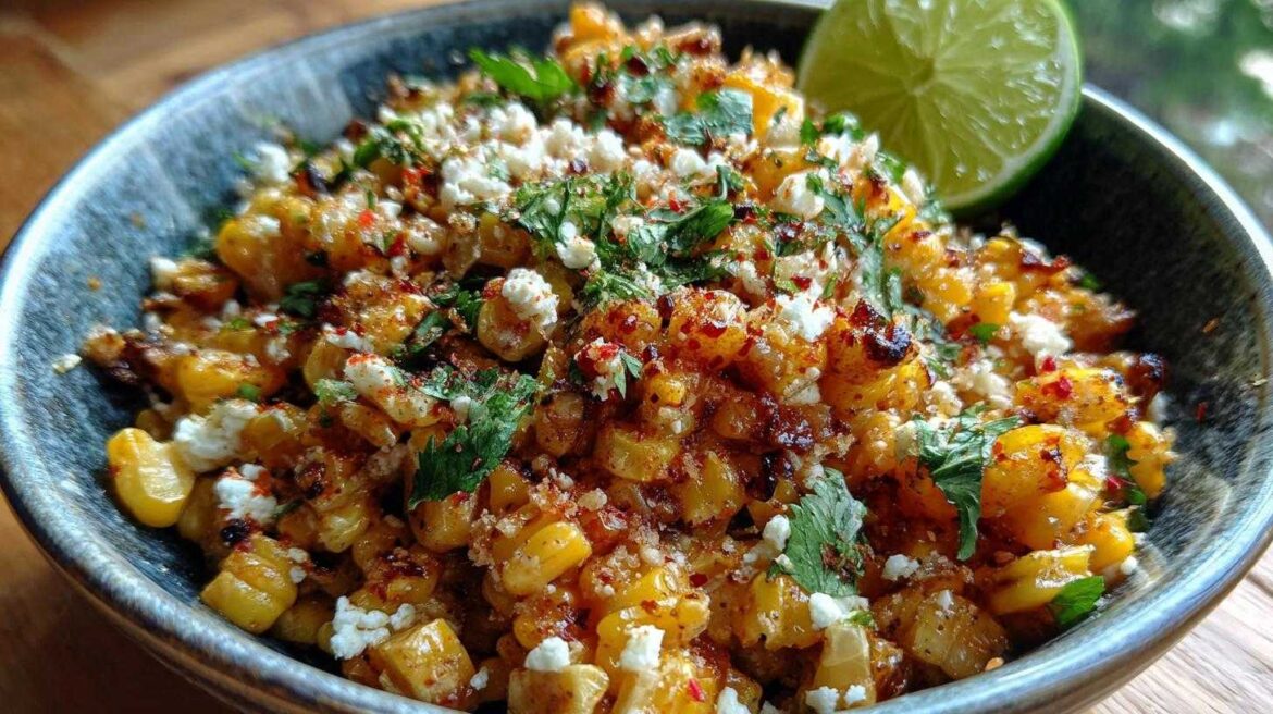 Skillet Mexican Street Corn (Esquites): 1 Incredible Recipe - Forkful ...
