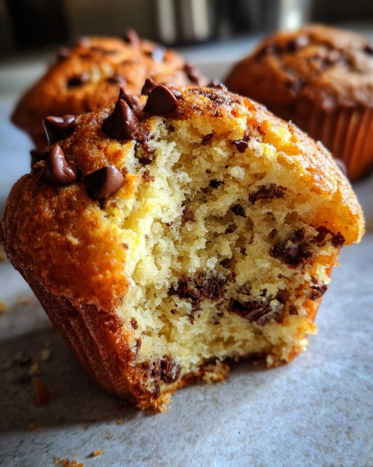 Heavenly Classic Chocolate Chip Muffins 12 ways - Forkful Heaven