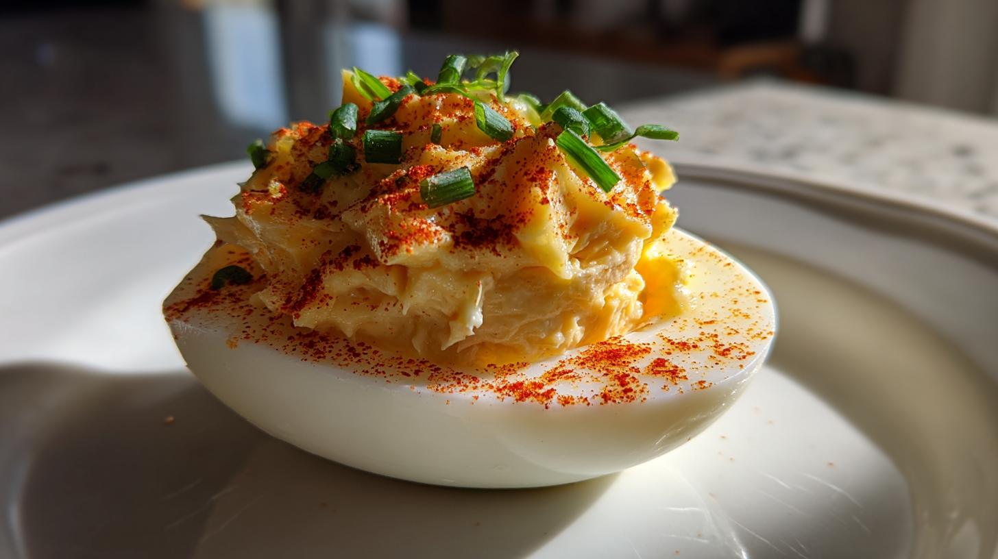 Wonderful Crab-Stuffed Deviled Eggs: A 10-Minute Joy - Forkful Heaven