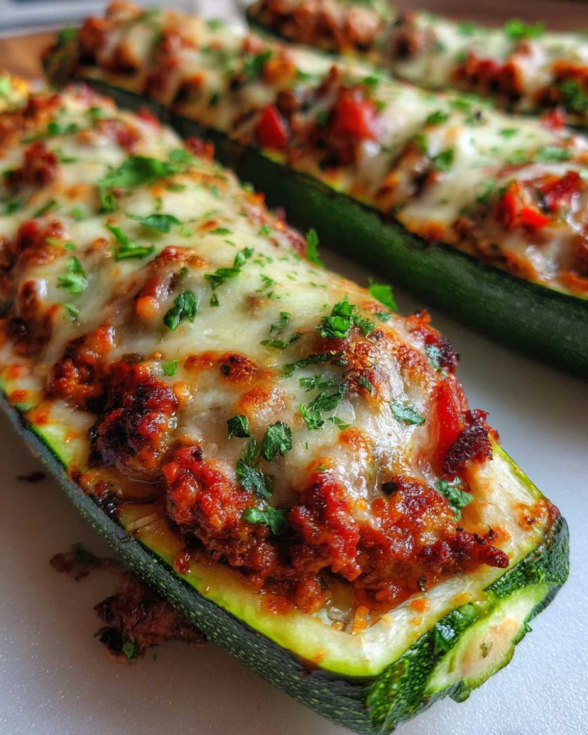 Amazing Stuffed Zucchini Boats: Your 30-Minute Dinner Savior - Forkful ...