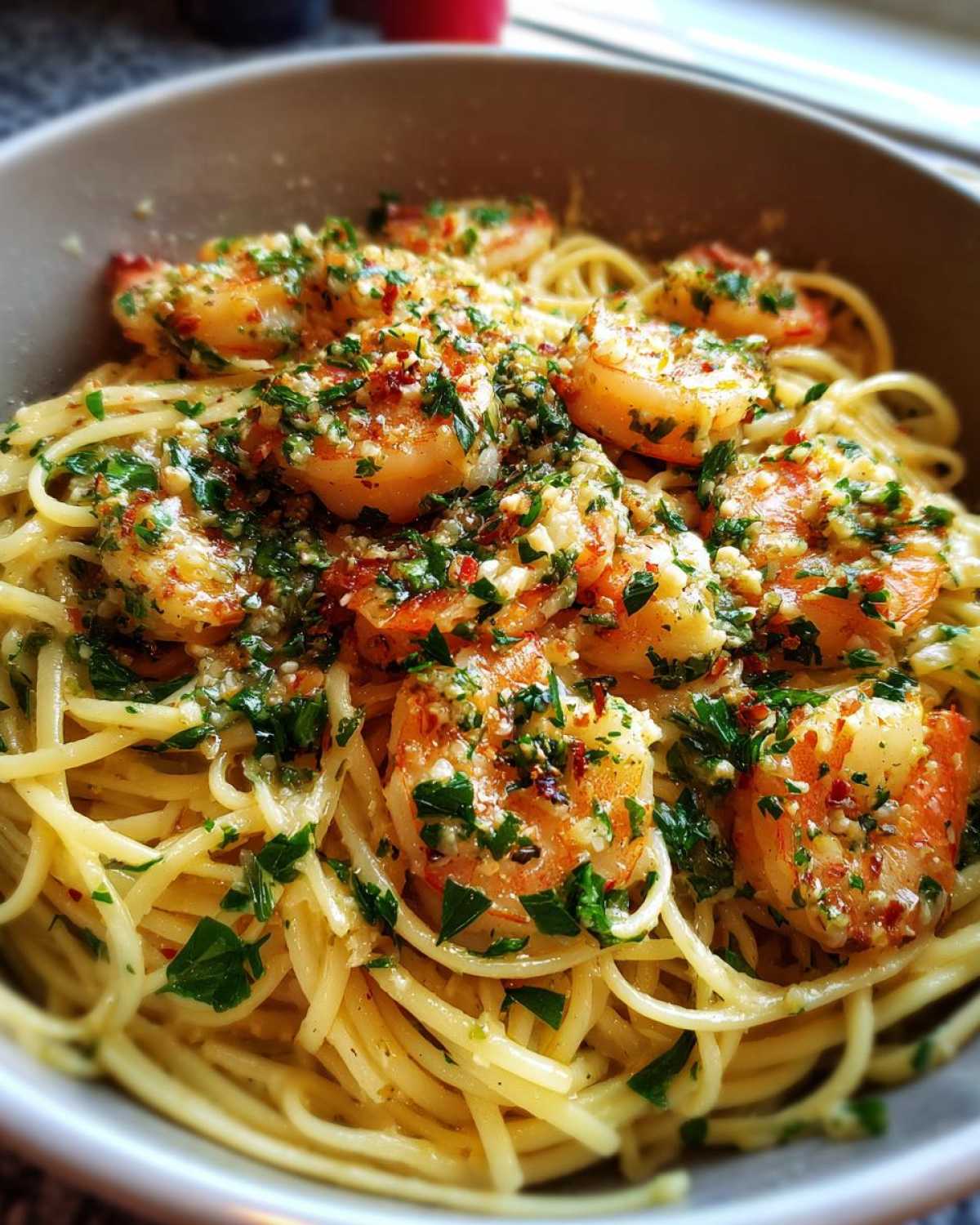 Perfect Garlic Lemon Shrimp Scampi Pasta: 1 Amazing Copycat Recipe ...
