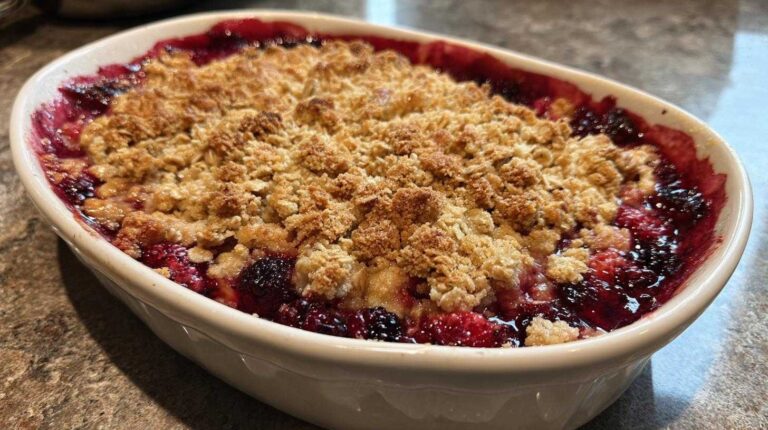 Mixed Berry Crumble: Cozy Perfection in 35 Minutes - Forkful Heaven