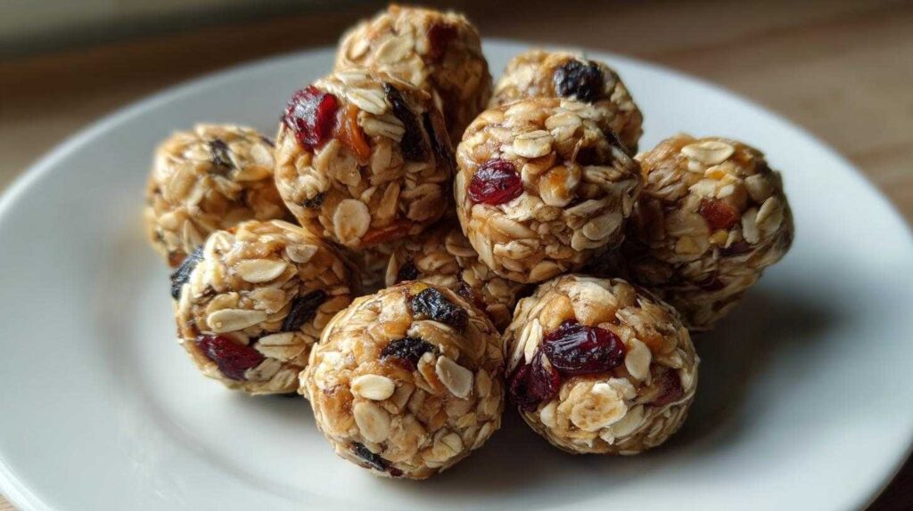 Trail Mix Energy Bites: 15-min no-bake healthy snack - Forkful Heaven