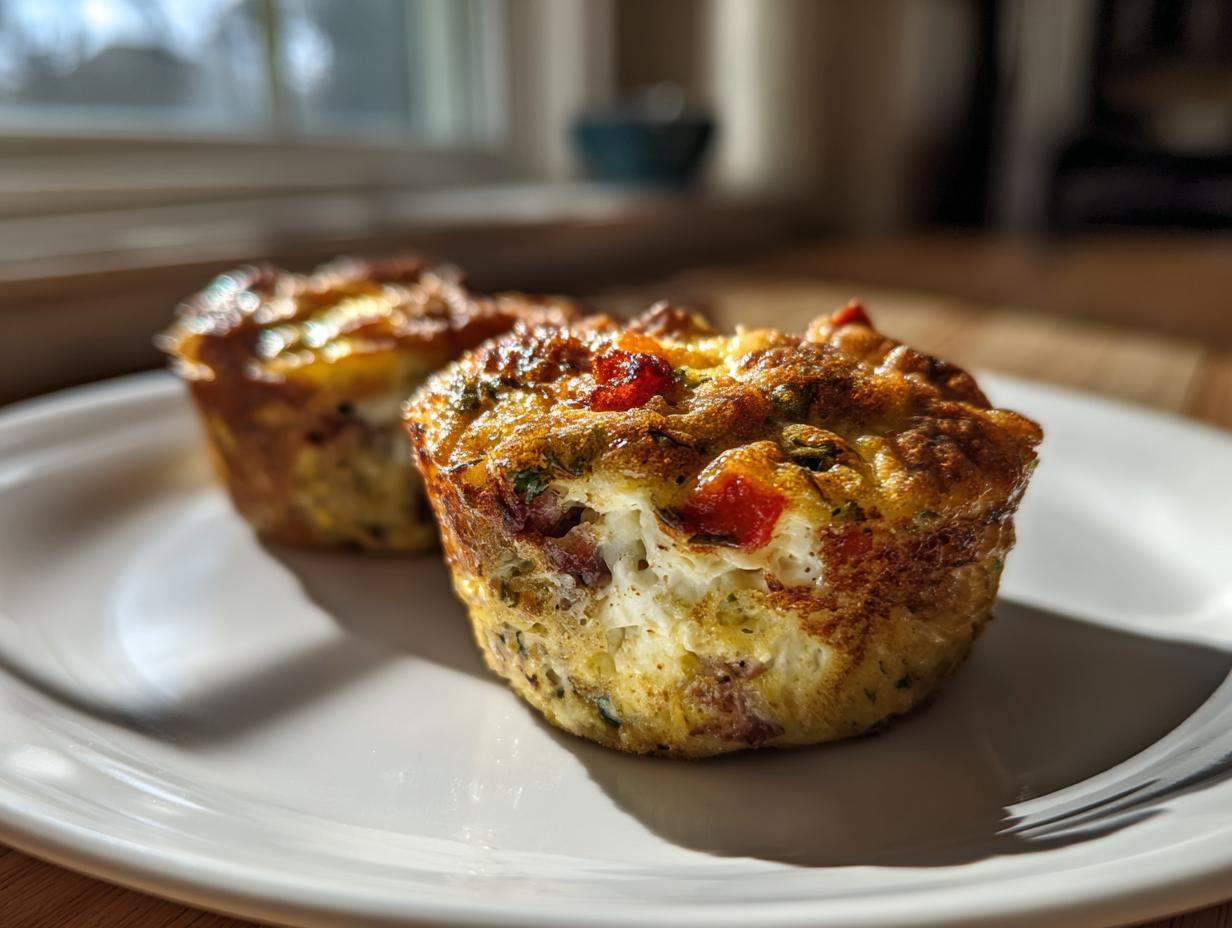 Amazing 8-minute egg muffin savior - Forkful Heaven