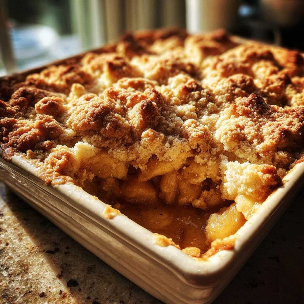 Easy apple cobbler recipe: 1 amazing dessert - Forkful Heaven