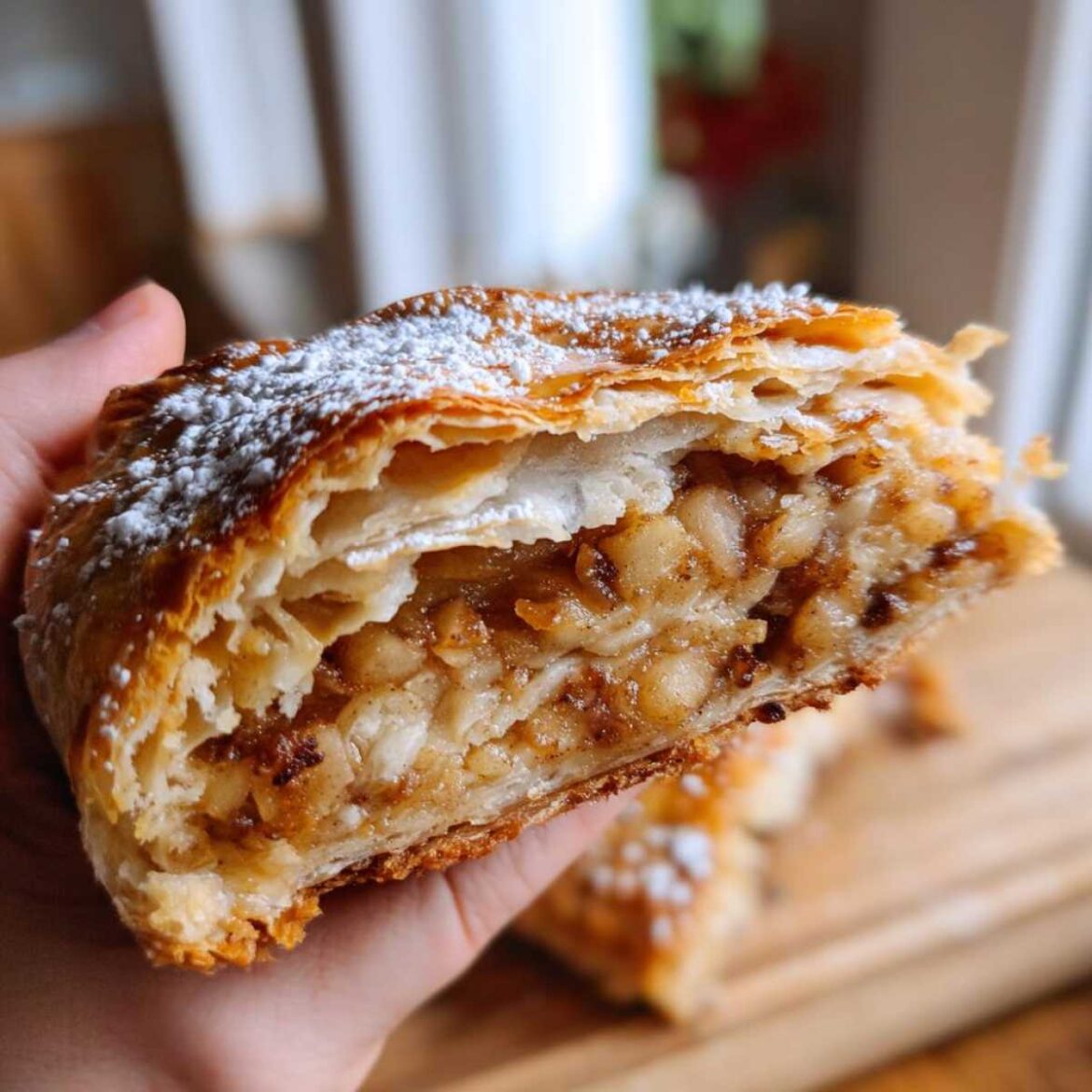 Amazing 2-Ingredient apple strudel secret - Forkful Heaven