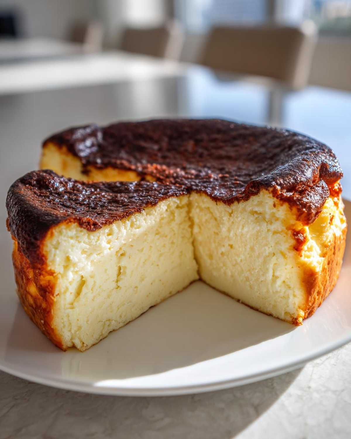 Amazing basque burnt cheesecake recipe in 15 steps - Forkful Heaven