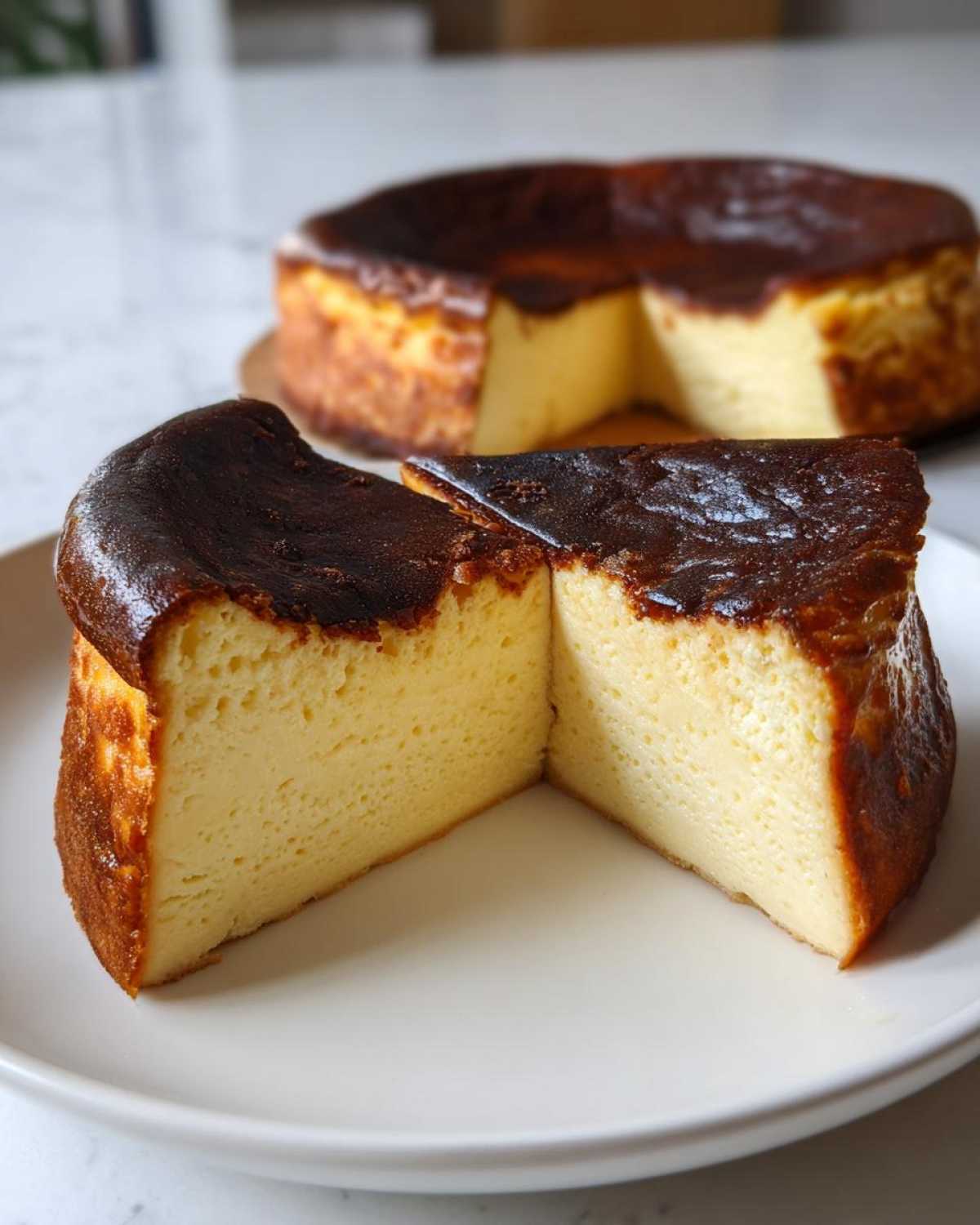 Amazing basque burnt cheesecake recipe in 15 steps - Forkful Heaven