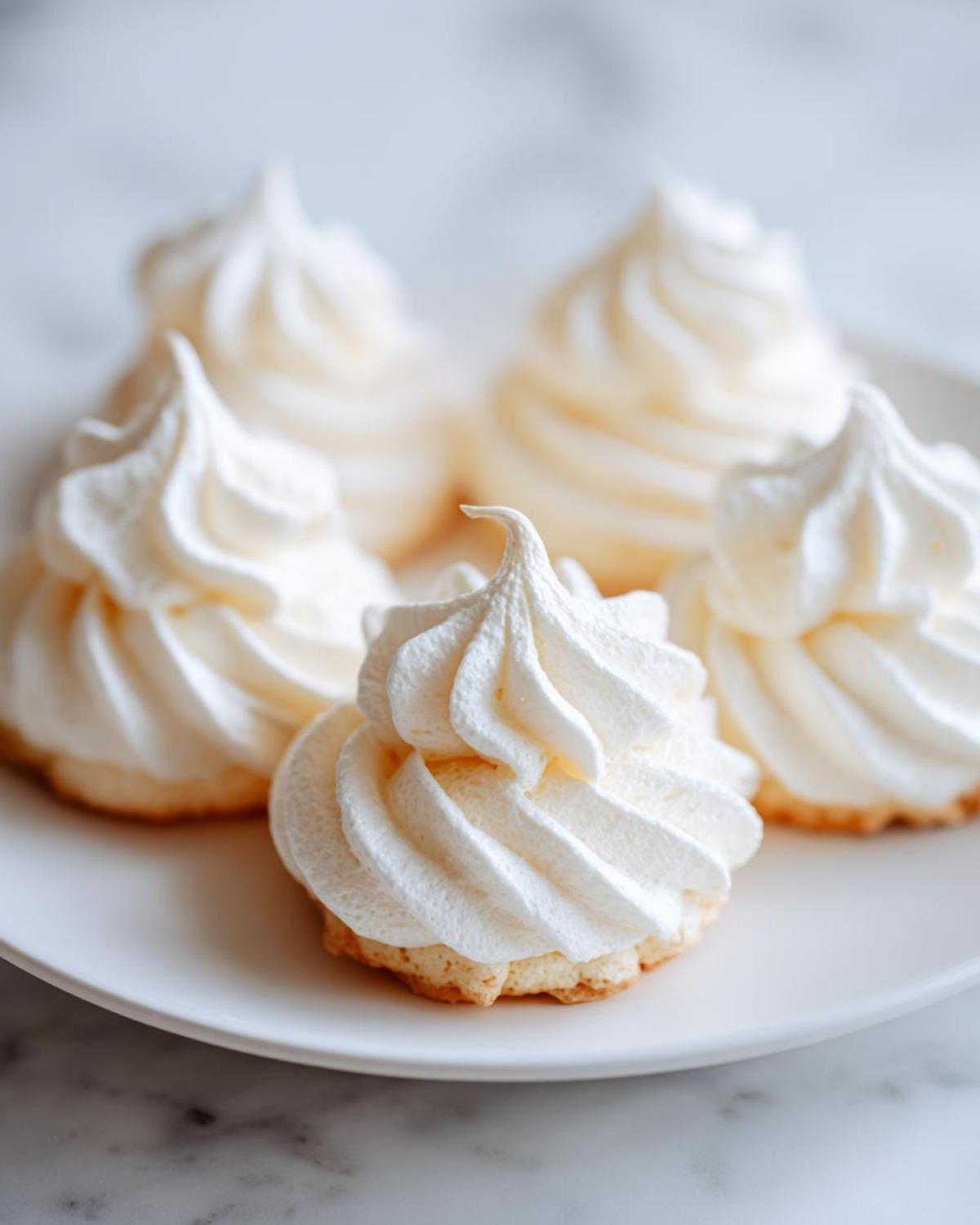 Amazing 1-Hour Meringue Cookies Melt - Forkful Heaven