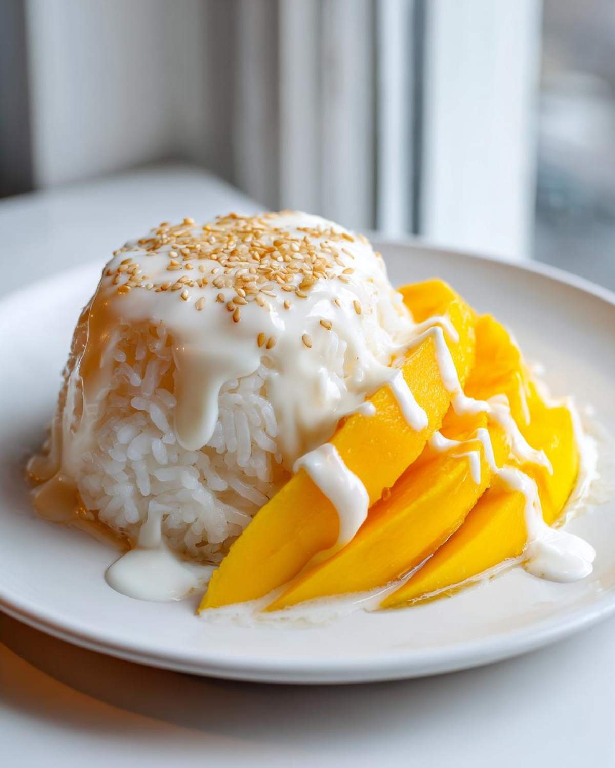 Amazing 4-Step mango sticky rice Comfort - Forkful Heaven