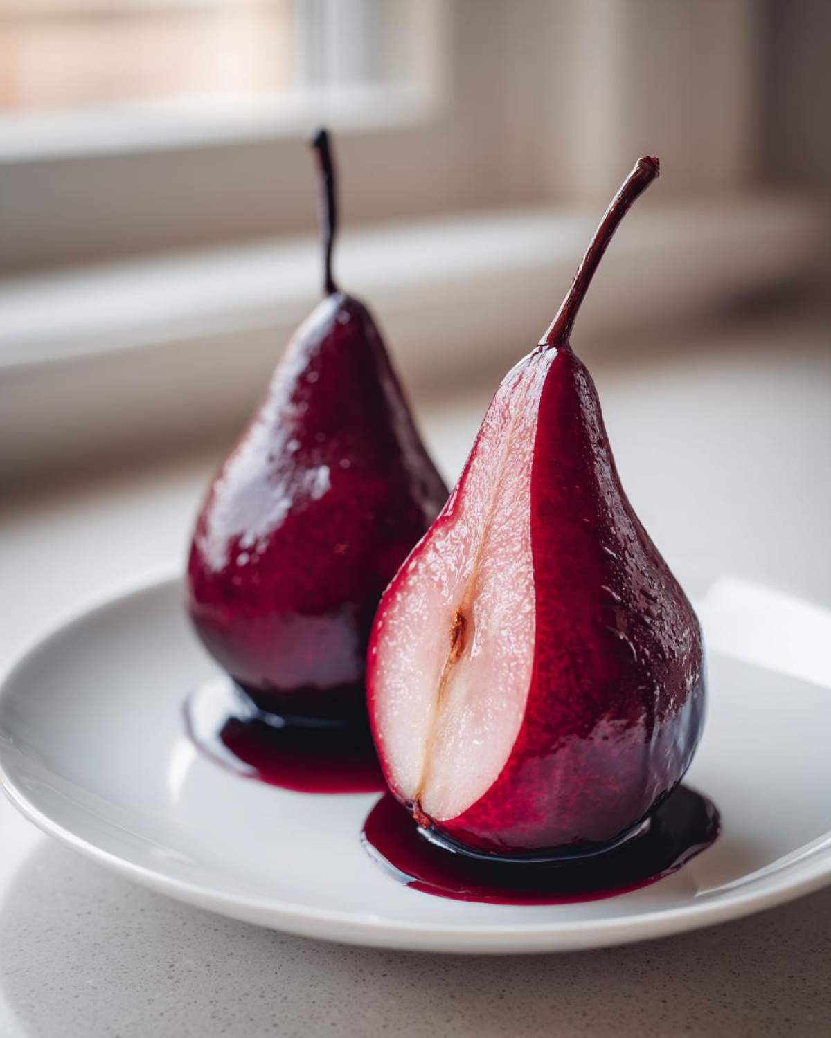 Stunning 30-Minute Poached Pears Magic - Forkful Heaven
