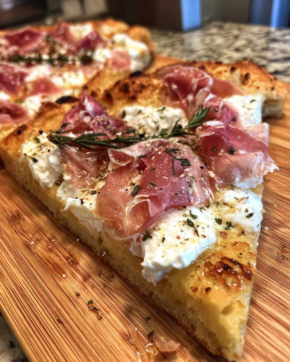 Amazing 15-Min Prosciutto Honey Burrata Pizza - Forkful Heaven